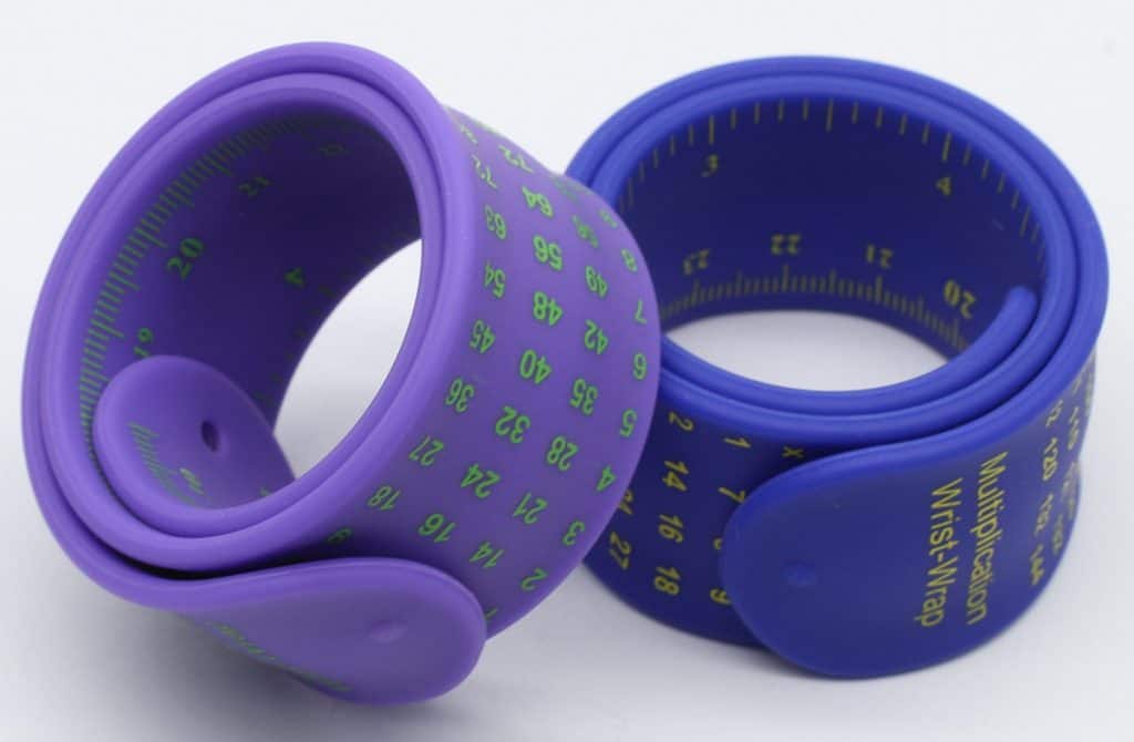 Multiplication Wrist Wrap - $7.00 - The Teachers' Cafe