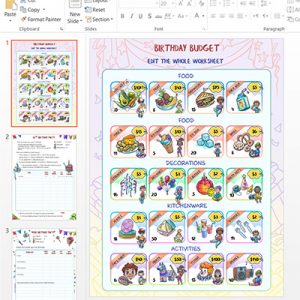 Birthday Planner Math Game - Printable Activity - The Teachers' Cafe